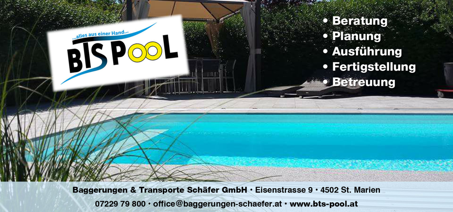 BTS POOL - Ihr Fachmann für Baggerungen & Poolbau